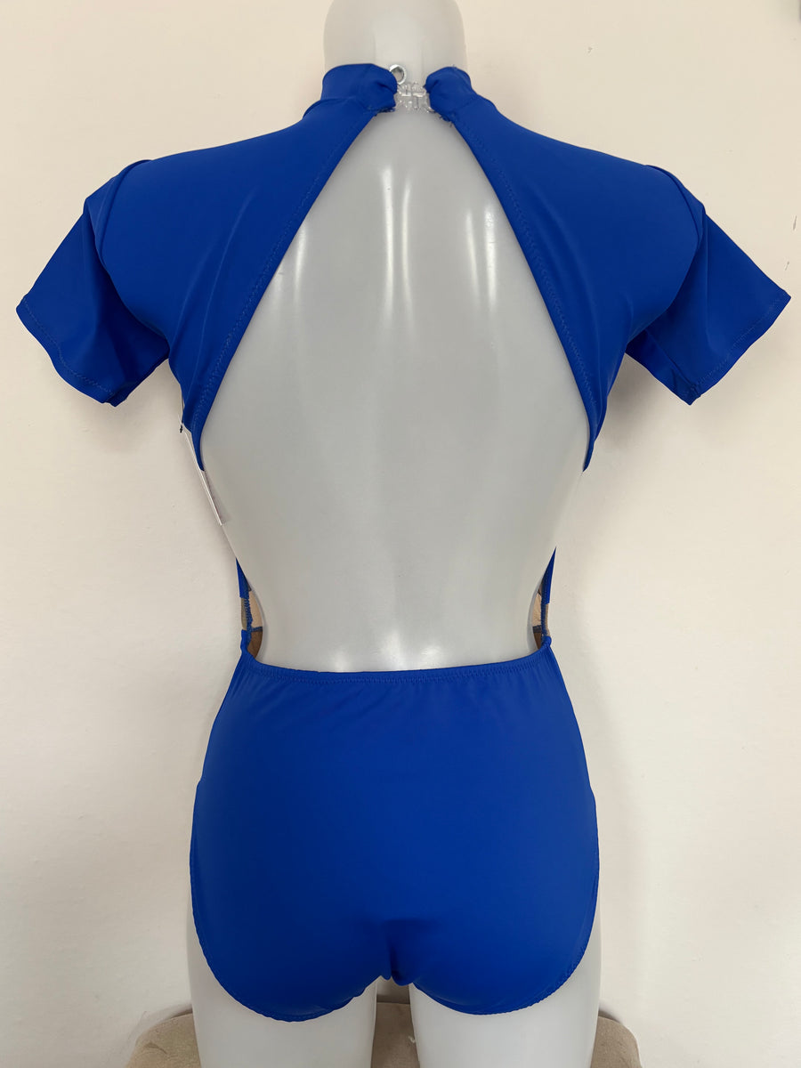 Lauryn Leotard - Cobalt - Adult Small – Acrotastic Dancewear